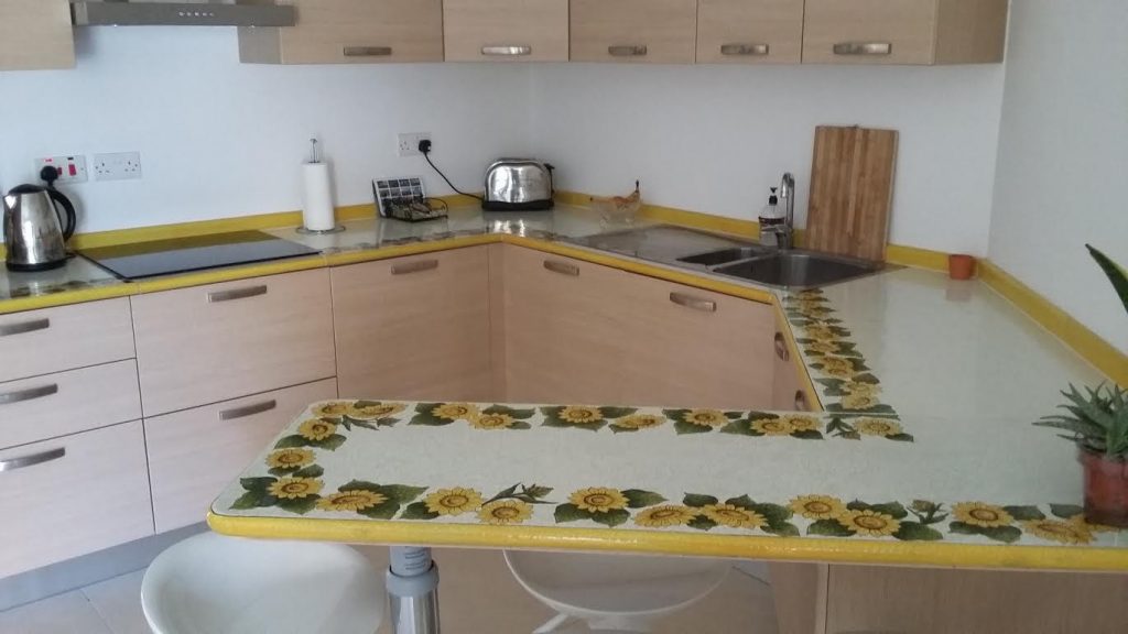 Lava Stone Kitchen Countertops - Mediterranean Ceramics