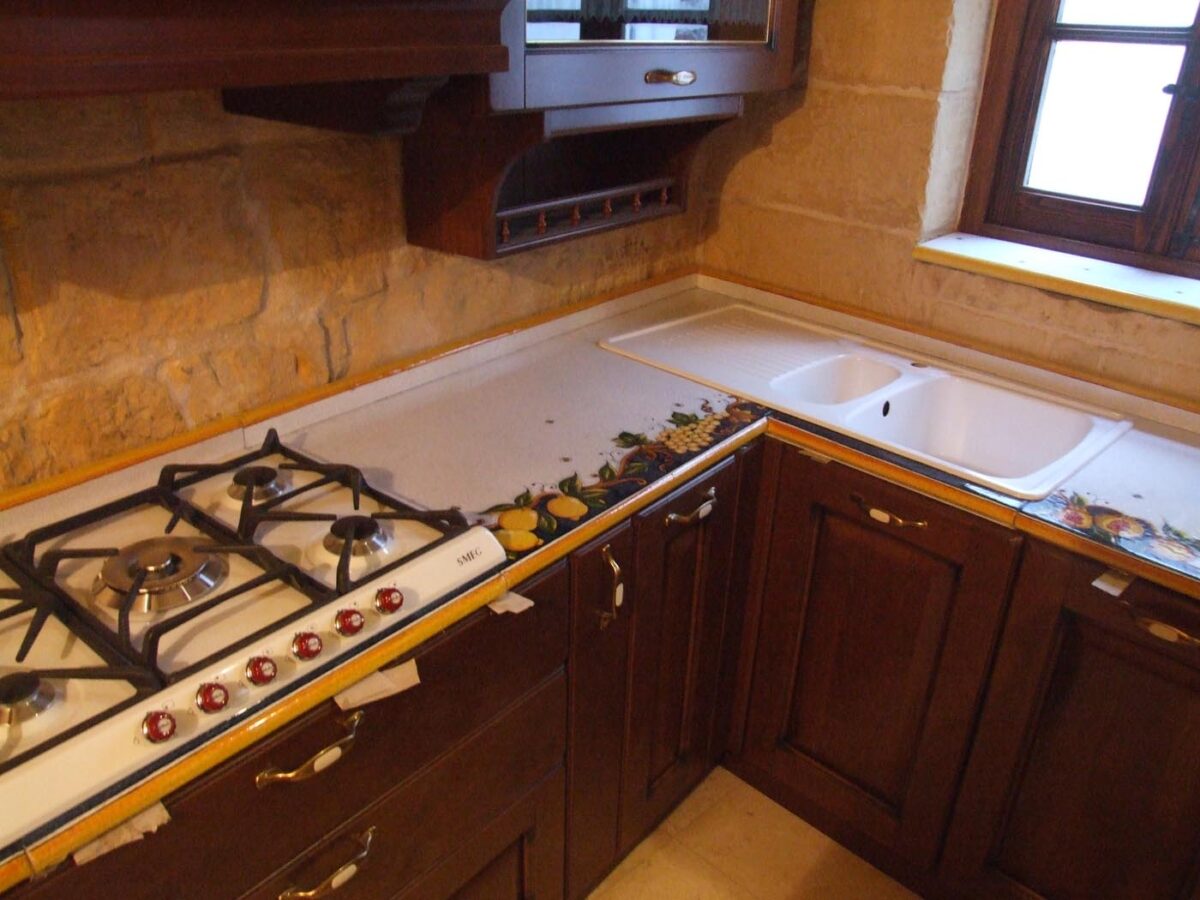 Lava Stone Kitchen Countertops | Handcrafted Mediterranean Ceramics ...