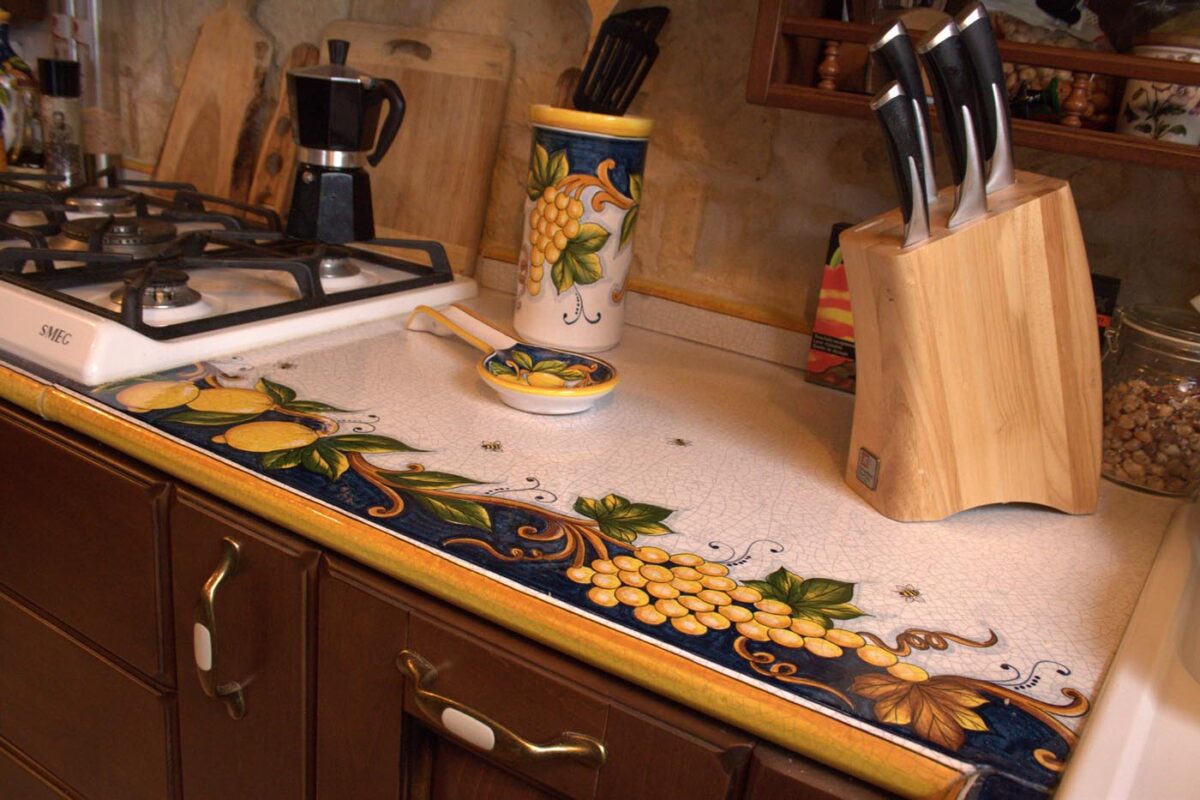 Lava Stone Kitchen Countertops | Handcrafted Mediterranean Ceramics ...