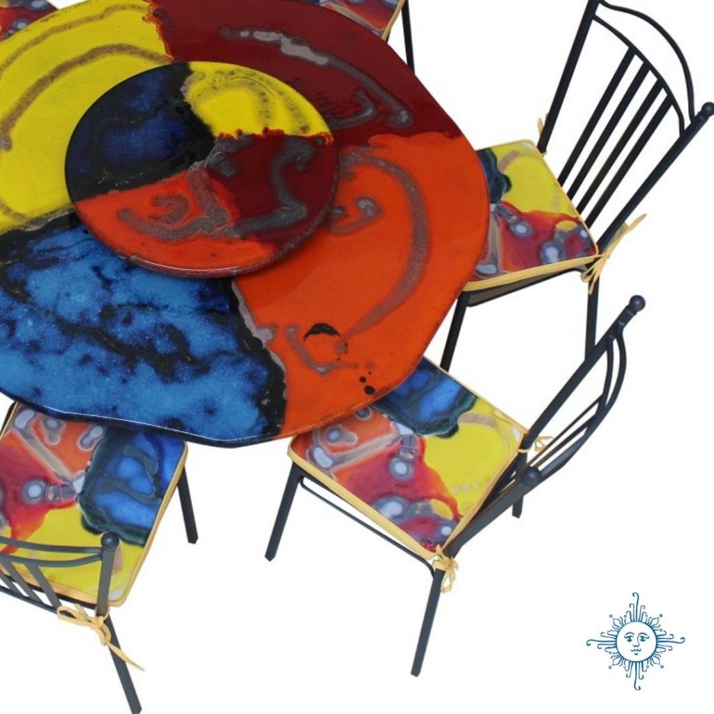 Lija Lava Stone Table | Handcrafted Mediterranean Ceramics, Custom Lava ...