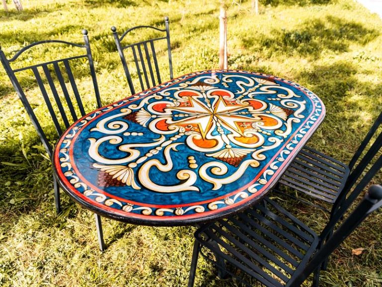 Handcrafted Mediterranean Ceramics, Custom Lava stone Tables, and Steel ...